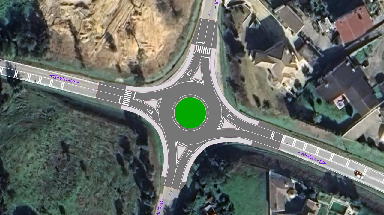 Construção de duas rotundas na Variante da Moita já arrancou - Central ...